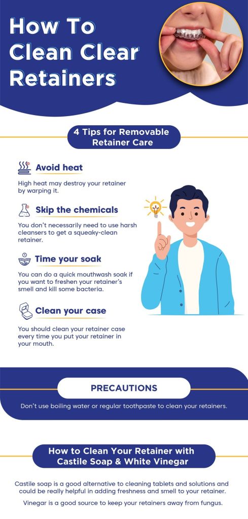 How to Clean Clear Retainers the Safe and Natural Way